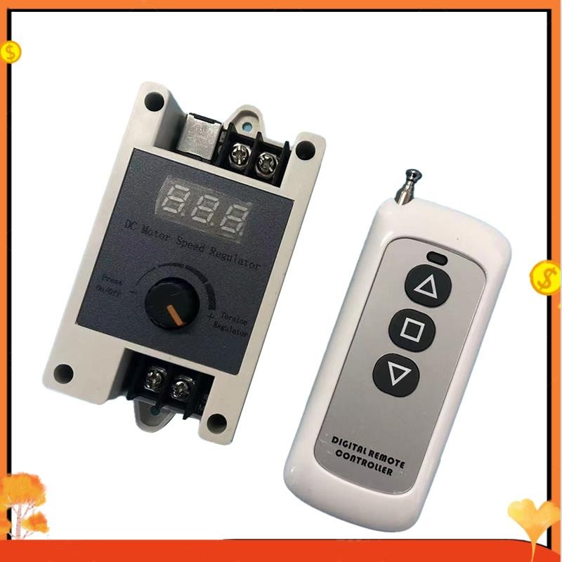 Wireless Remote Control DC Motor Speed Regulator Switch 12V 24V for ...