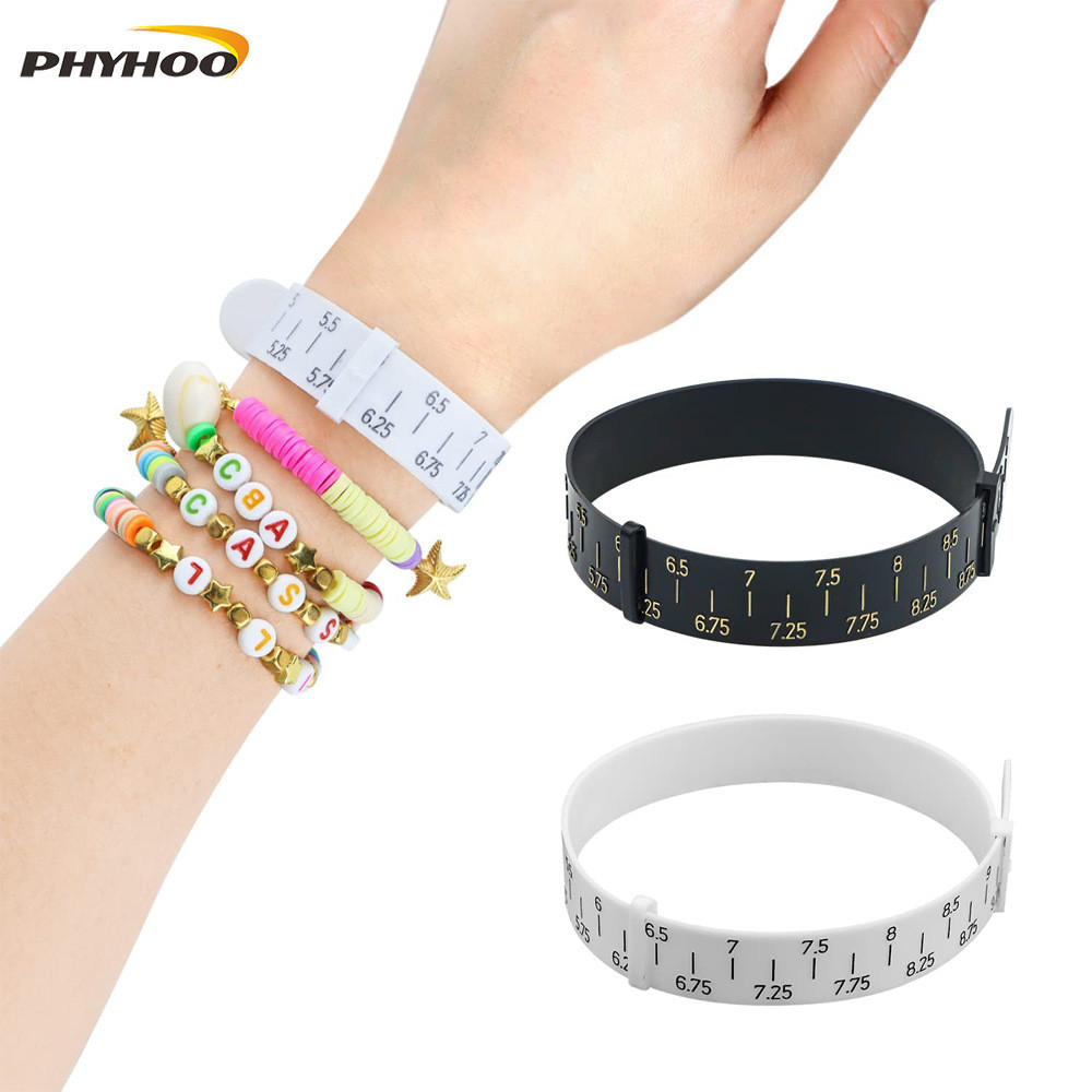 PHYHOO Wrist size measurement wrist ruler Bracelet measuring ring ...