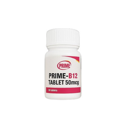 Prime Vitamin B12 Tablet 50mcg - 90s | Shopee Malaysia