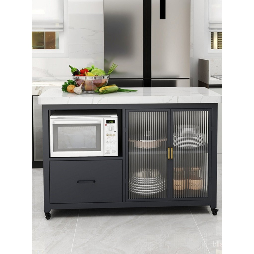 Nakajima Table Kitchen Nordic Open Marble Dining Side Cabinet ...