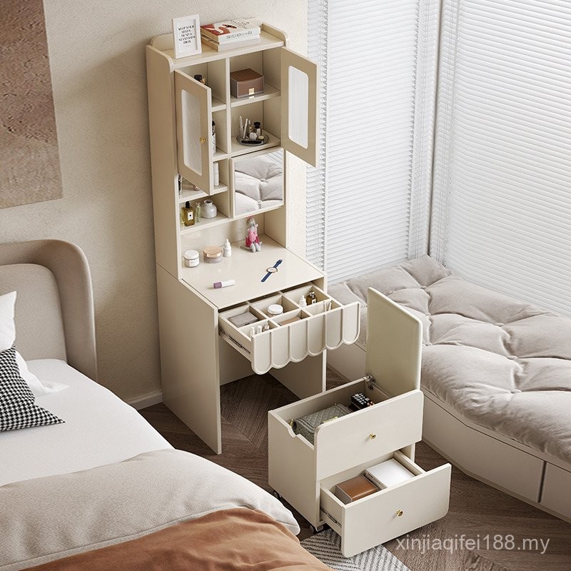 French Cream Style Dressing Table Light Luxury Modern Simple Bedroom ...