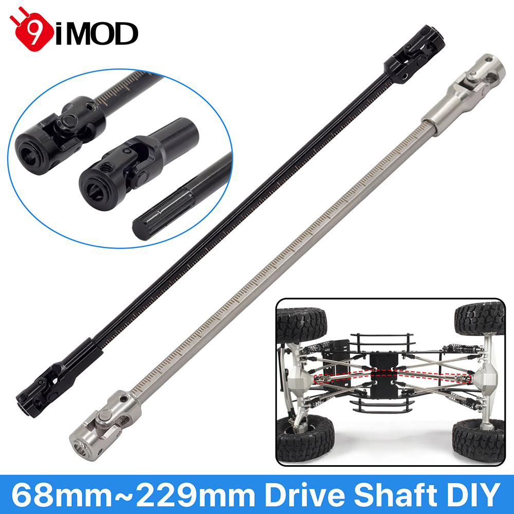 9IMOD 68mm-229mm Drive Shaft Steel Drive Shaft DIY Cutting Steel Drive ...