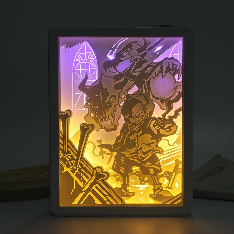 [Ready Stock] Undertale Undertale Chara Merchandise Frisk Paper Carving ...