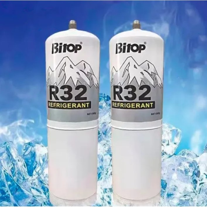 DFOdiy R32 Gas R32 Aircond R32 Penyaman Udara Air Conditioner Manifold Gauge Gas Meter Charging ...