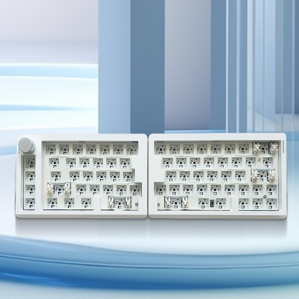 Split Mechanical Keyboard Kit 3-Mode Wireless BT Separate Gaming ...