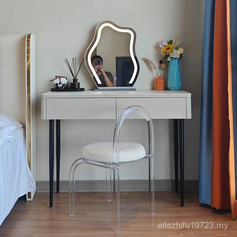 Minimalist Italian Dressing Table Solid Wood Light Luxury Modern Simple ...