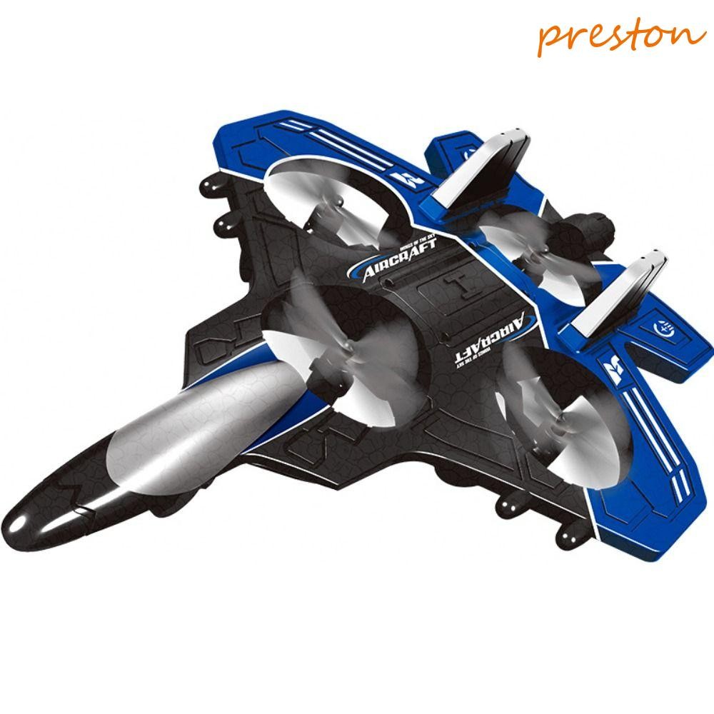 PRESTON Glider Flying Helicopter Toy, EPP Foam Rechargeable Remote Control Foam Fighter, Durable ...