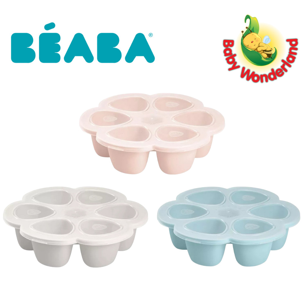 Beaba Multiportions Silicone Baby Food Tray (6x90ml) | Shopee Malaysia