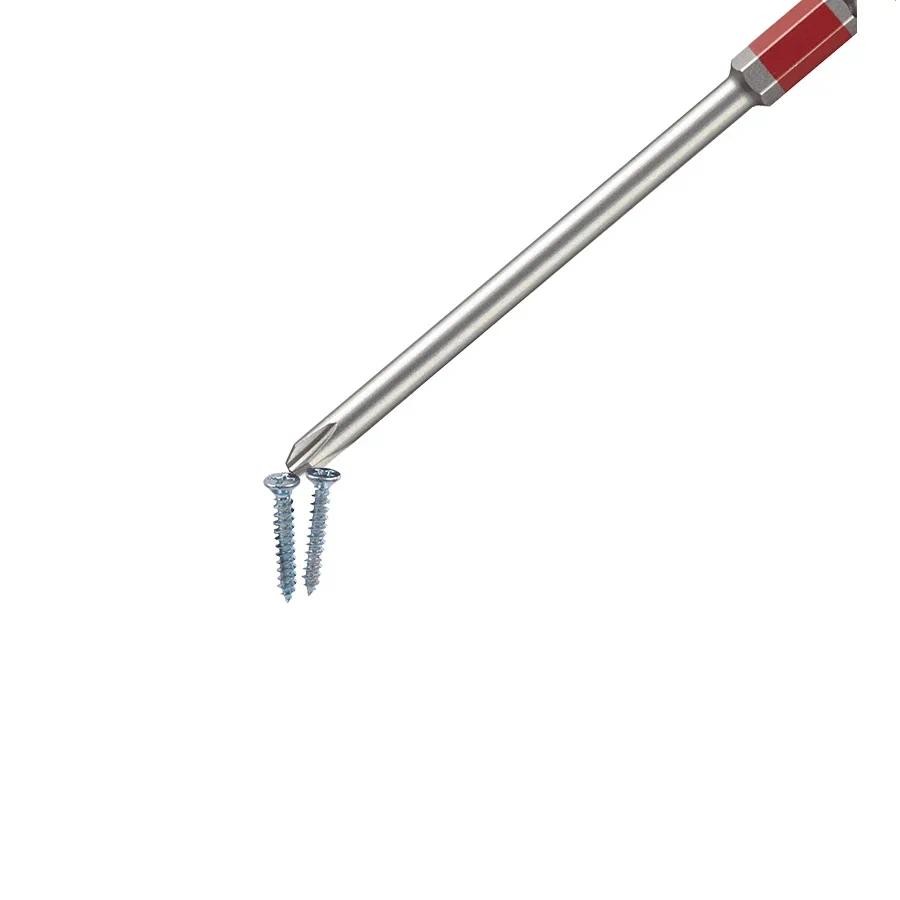 VESSEL Screwdriver Bit Set for Phillips and Slotted Screws Single Head ...