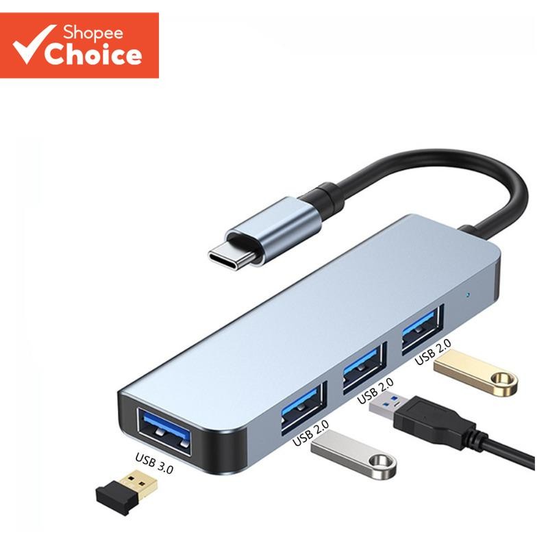 USB Port HUB Type C Splitter 3 USB Docking Station Adapter for Macbook ...
