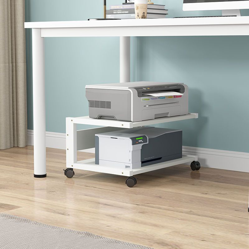 under-Table Storage Rack Printer Holder Rack Mainframe Bracket Bank ...