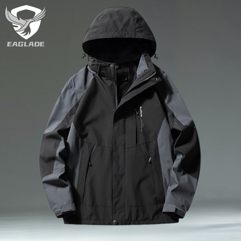 EAGLADE Motorcycle Riding Bomber Rider Jacket Waterproof Windbreaker ...