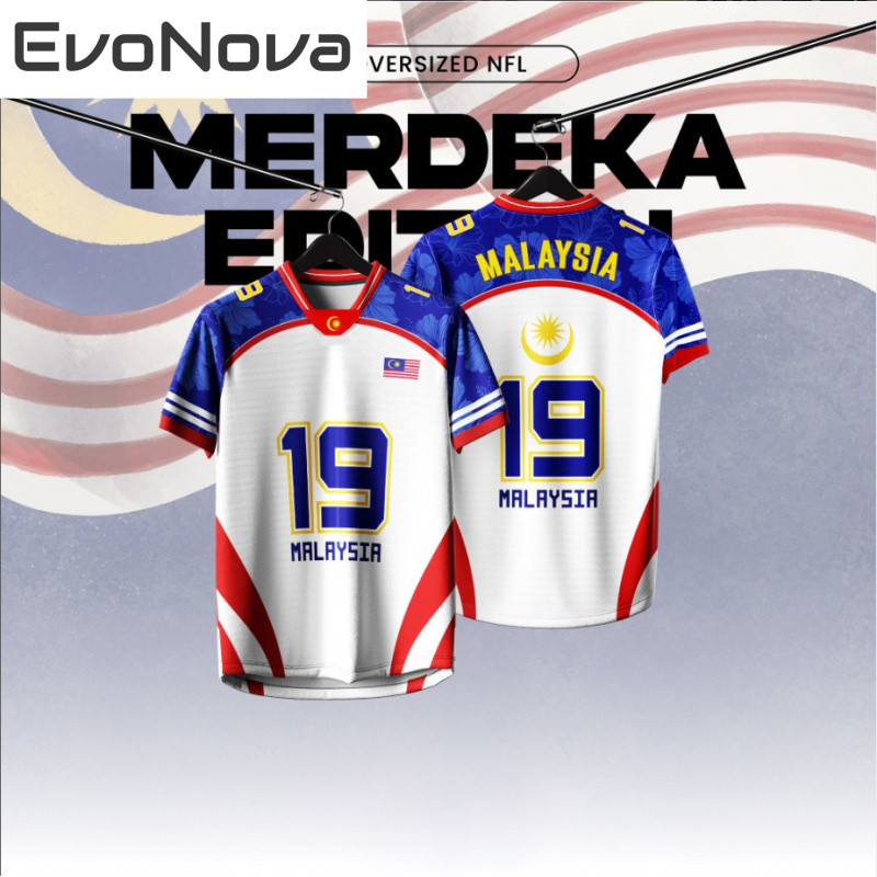 Baju Merdeka 68 Tahun baju jersey Ethnic T-shirt 2025 Merdeka 2024 ...