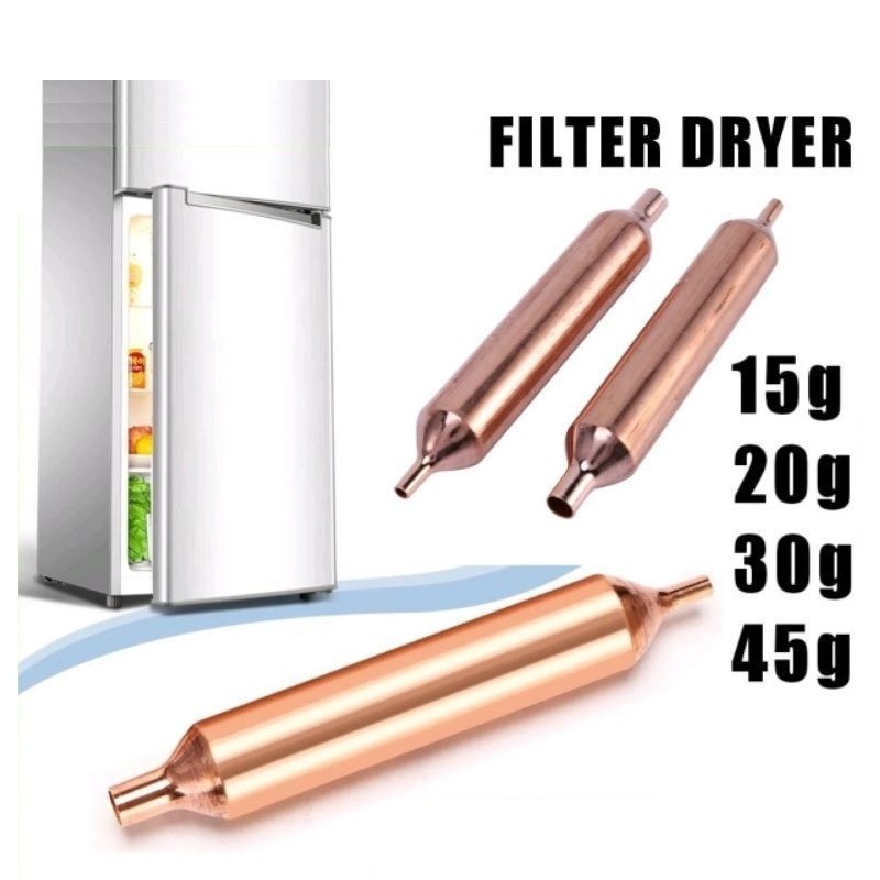 ALi Refrigerator Freezer Fridge Filter Drier Copper Strainer Peti Ais ...
