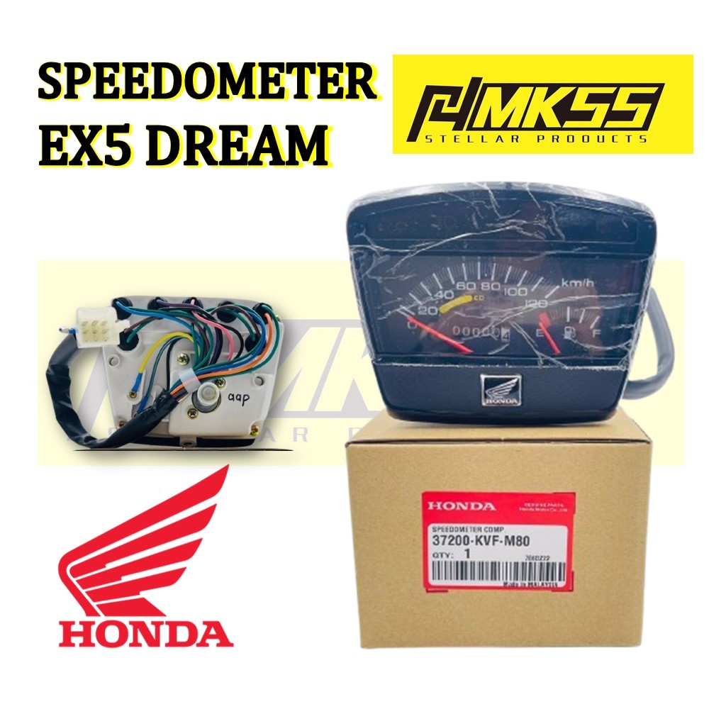 EX5 DREAM SPEEDOMETER ASSY METER EX5 dream MADE IN THAILAND | Shopee Malaysia