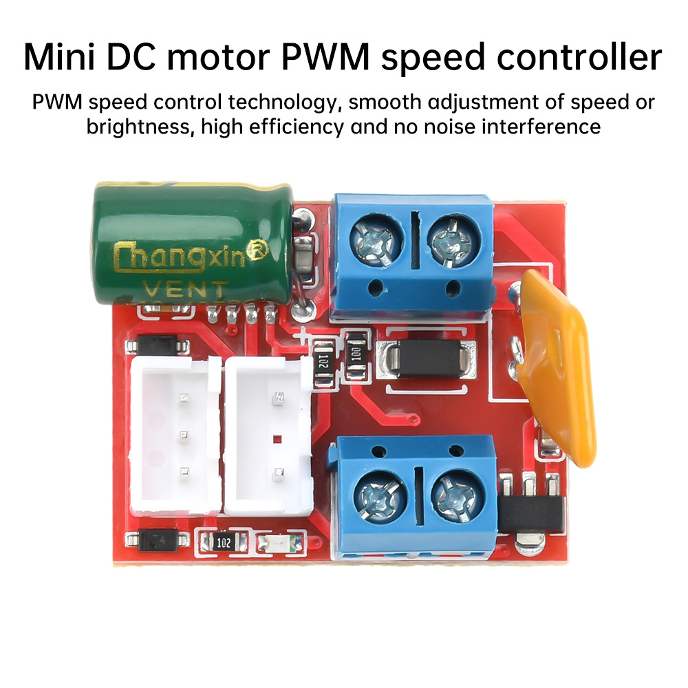 Pcbfun DC Motor PWM Speed Controller 3V 6V 12V 24V 35V Speed Control ...