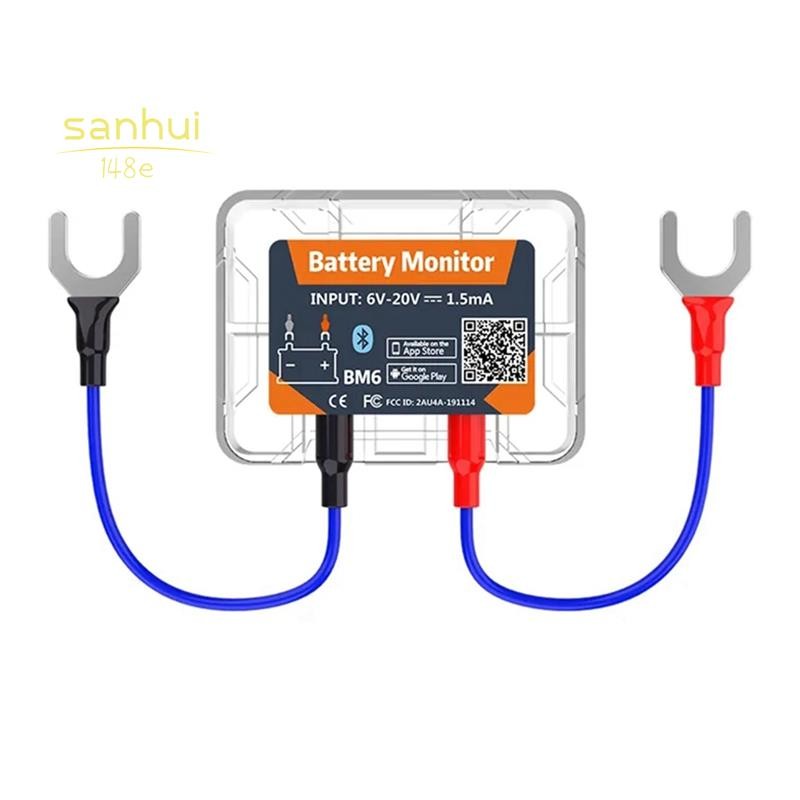 Wireless Bluetooth GPS Tracker 12V Battery Monitory BM6 with Car ...