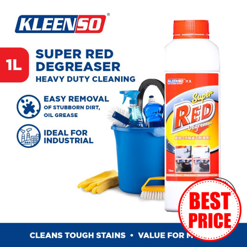 Kleenso Engine Degreaser Super Red Car Degreaser 1 Litre (Heavy Duty ...