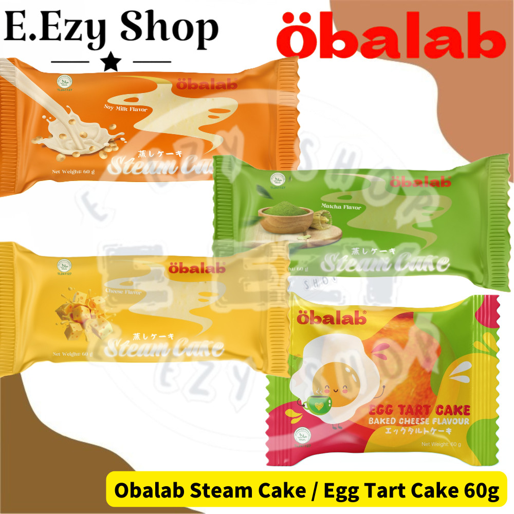 Obalab Steam Cake / Egg Tart Cake 60g | Shopee Malaysia