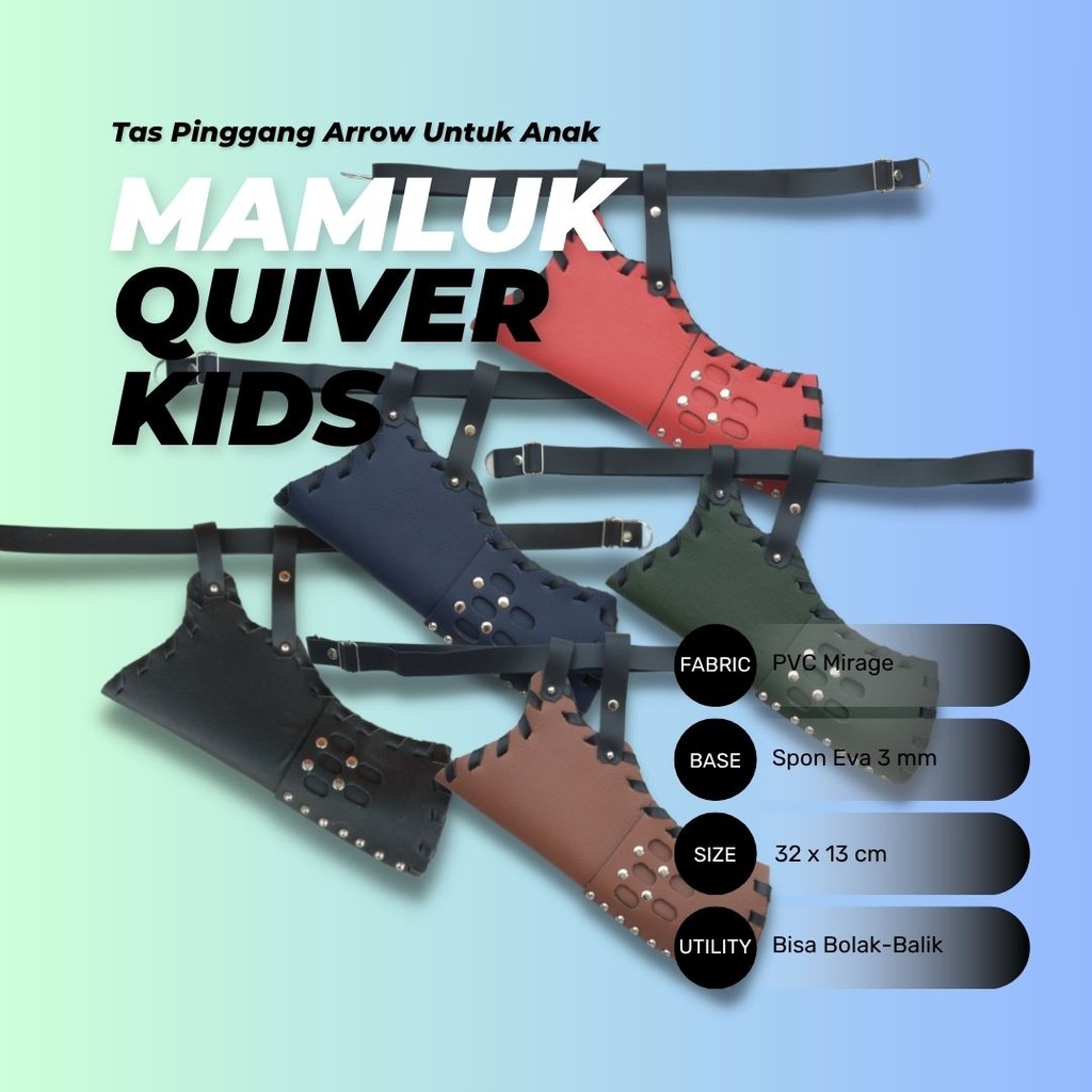 Quiver mamluk kids horsebow Arrow Bag kids side Quiver Lightweight Safe ...