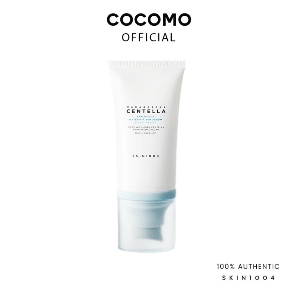 (KULIT1004) Madagascar Centella Hyalu-Cica Water-Fit Sun Serum SPF50 PA ...