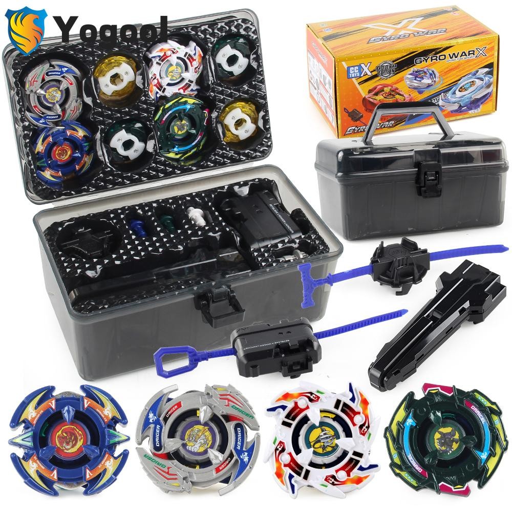 Spinning Beyblade X Beyblade Burst F753-F716 Tool box set 7pcs Multiple ...