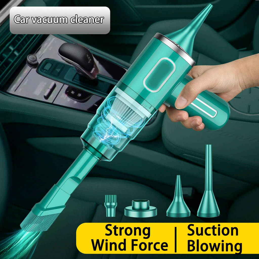 Car Vacuum Cleaner 29000pa Rechargeable Wireless Electric Rechargeable ...