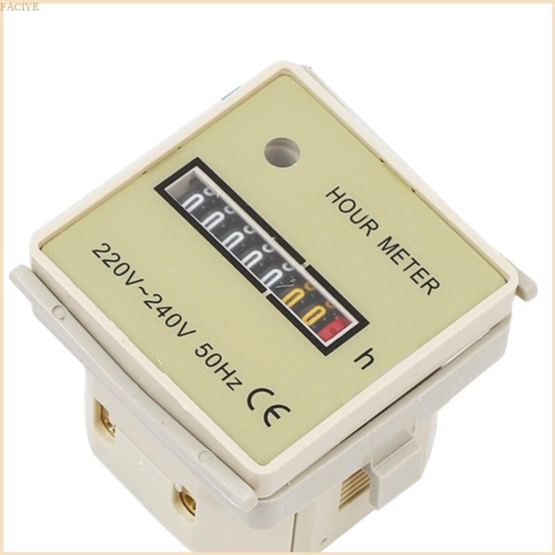 FACY Mechanical Timers Square Electronic Hermetic Counter Digital Hour ...