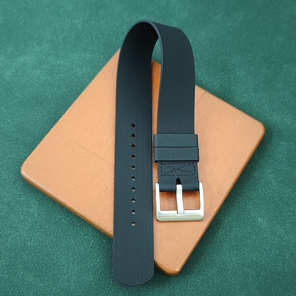 Fluorine Rubber Strap Dituo NATO One Pass One with 20/21/22mm Pin ...
