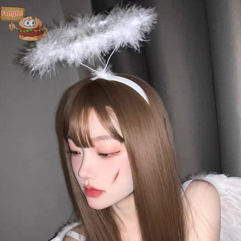 feng Christmas Performances Party Favor Feather Angel Cosplay Costume ...