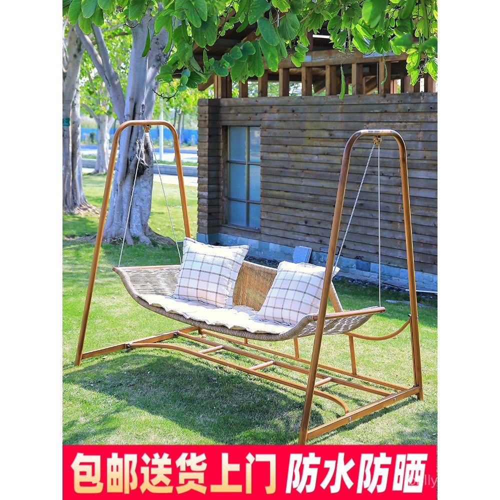 Outdoor Swing Rocking Chair Courtyard Swing Outdoor Influencer Hanging ...
