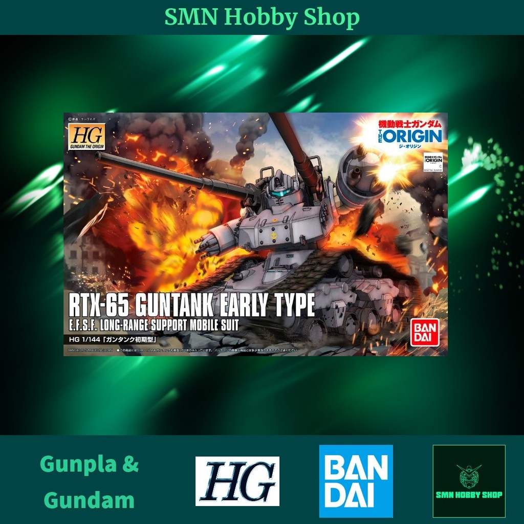 HG 1/144 RTX-65 Guntank Early Type Gundam Gunpla Gundam Toys Plastic ...