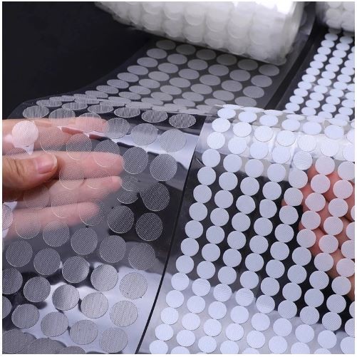 Magic Sticky Dot Velcro Tape Magic Tape Silent Book Sticker Round ...