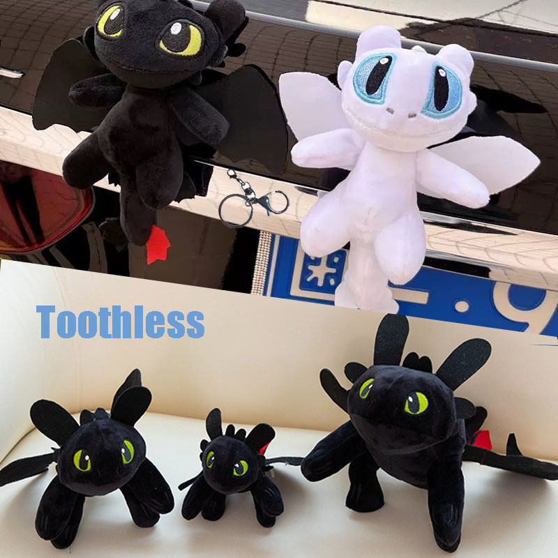 How To Train Your Dragon Toy Toothless Stuffed Toys Keychain Doll for ...