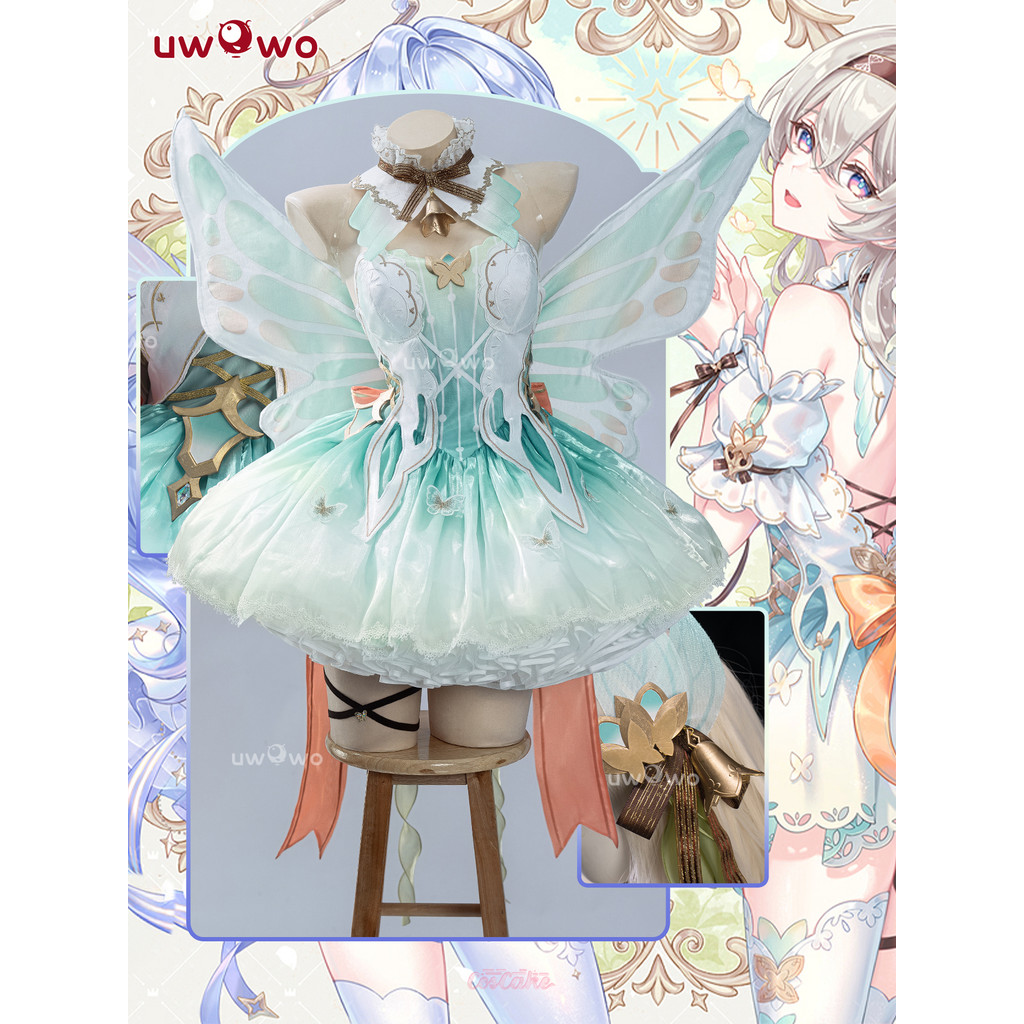 uwowo Honkai: Star Rail Firefly Fairy Princess cosplay costume | Shopee ...