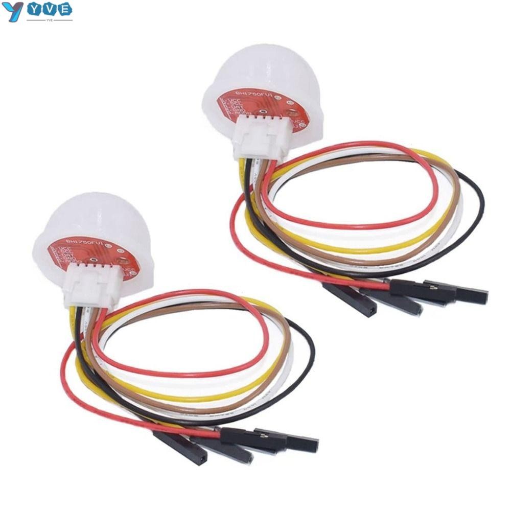 YVE 2pcs Light Intensity Sensor Module, DC 5V BH1750FVI Light ...
