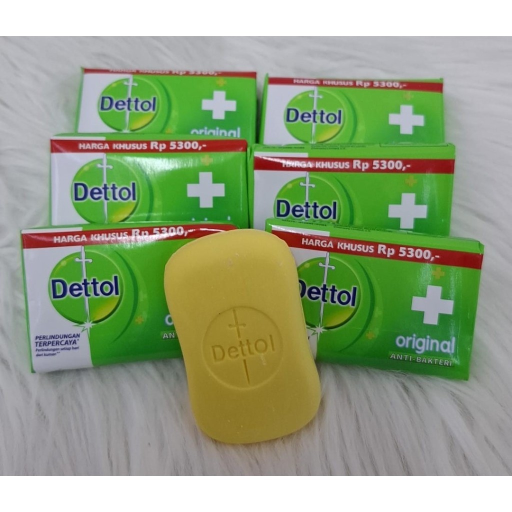 Dettol Antibacterial Bar Soap Original – 105g | Trusted Daily Protection | Harga Khusus Rp 5300 ...