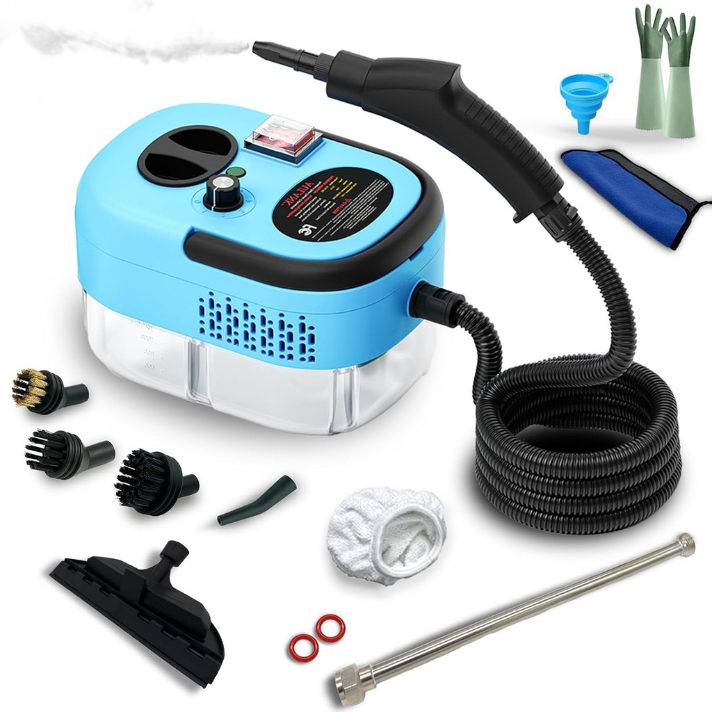 Handheld Steam Cleaner,1200ml Water Tank,Multipurpose Steamer for Home ...