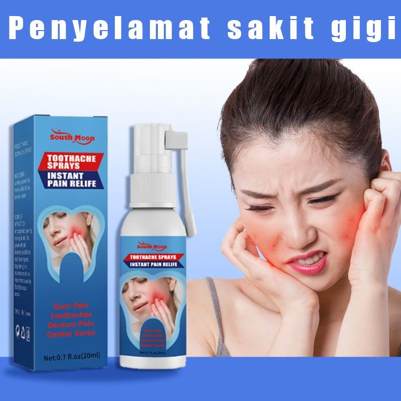 Toothache Spray Tooth Pain Relief Spray 20ml Oral Cavity Herbal ...