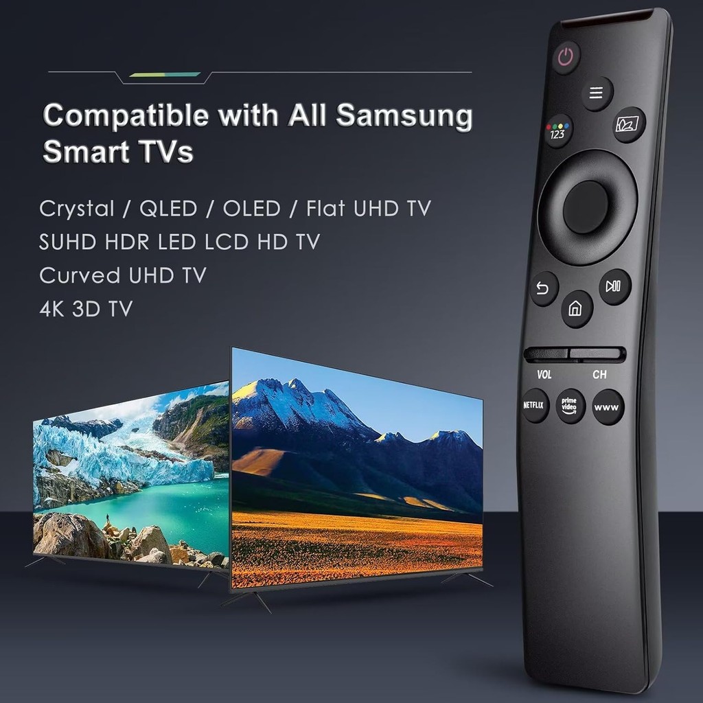 Kawalan Jauh Universal Serasi untuk Semua TV Samsung LED QLED UHD SUHD ...