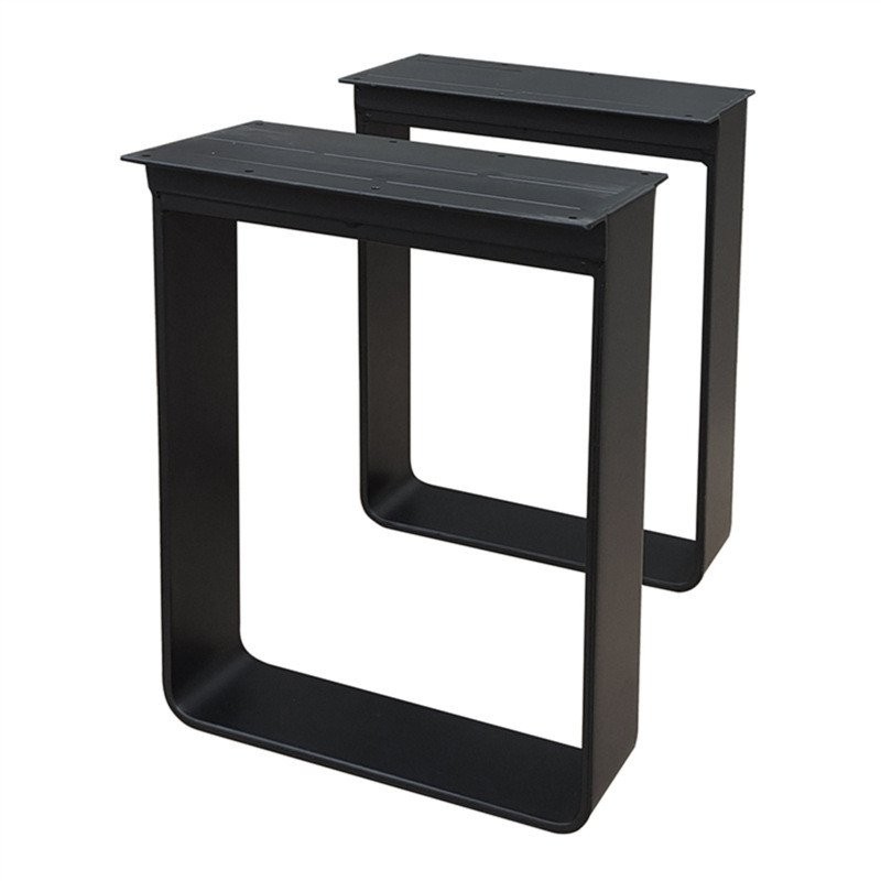 Foot Dining Table Desk Metal Table Leg Guide Table Solid Steel Plate ...