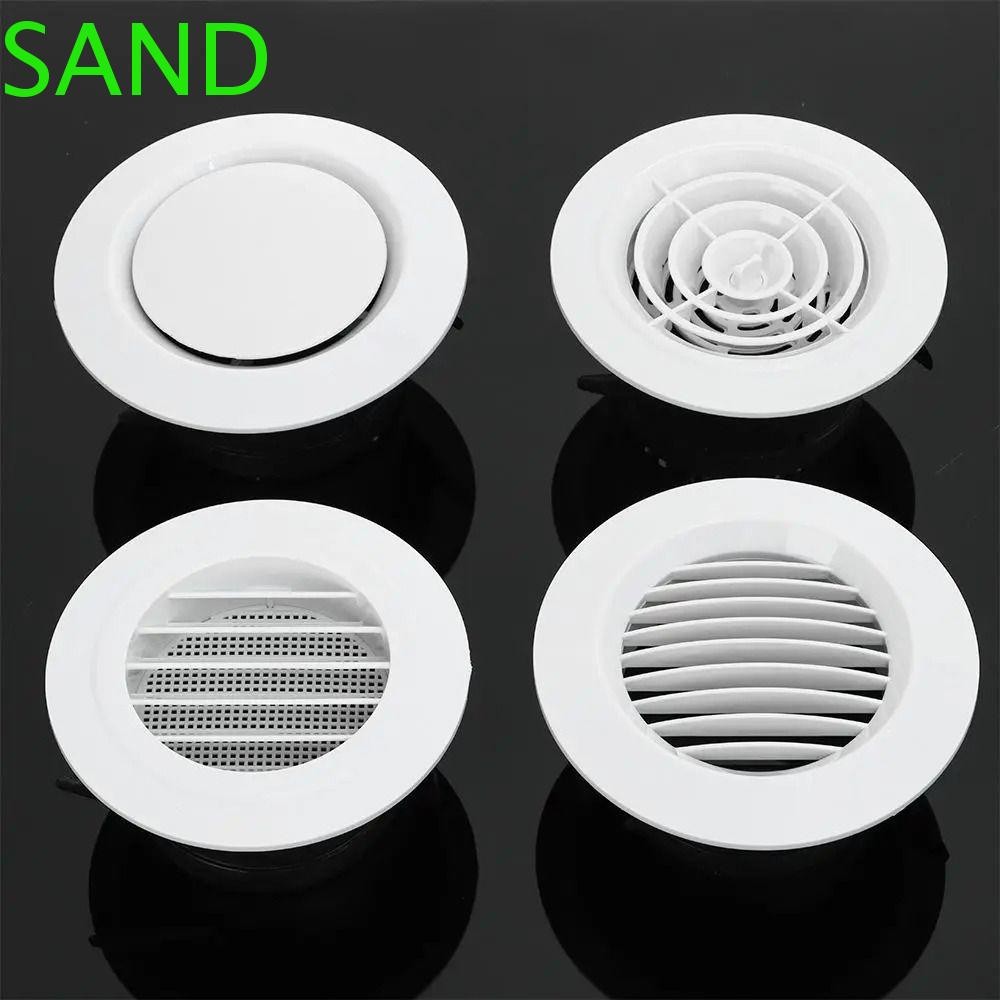 SAND Round Air Vent Extract Valve, 75-200mm Plastic Air Vent Extract ...
