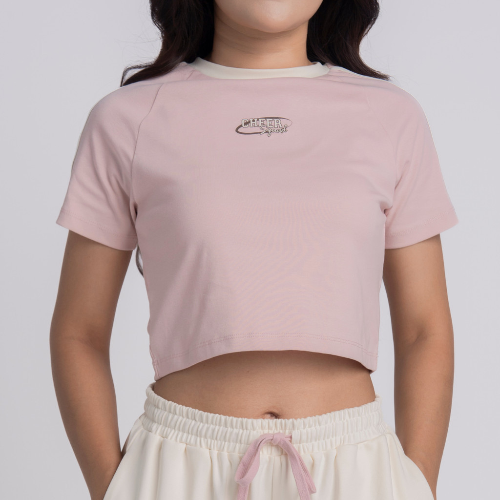Colegacy Women's Top Cheer Squad Collections Crop Tee (S-XL) | Shopee ...