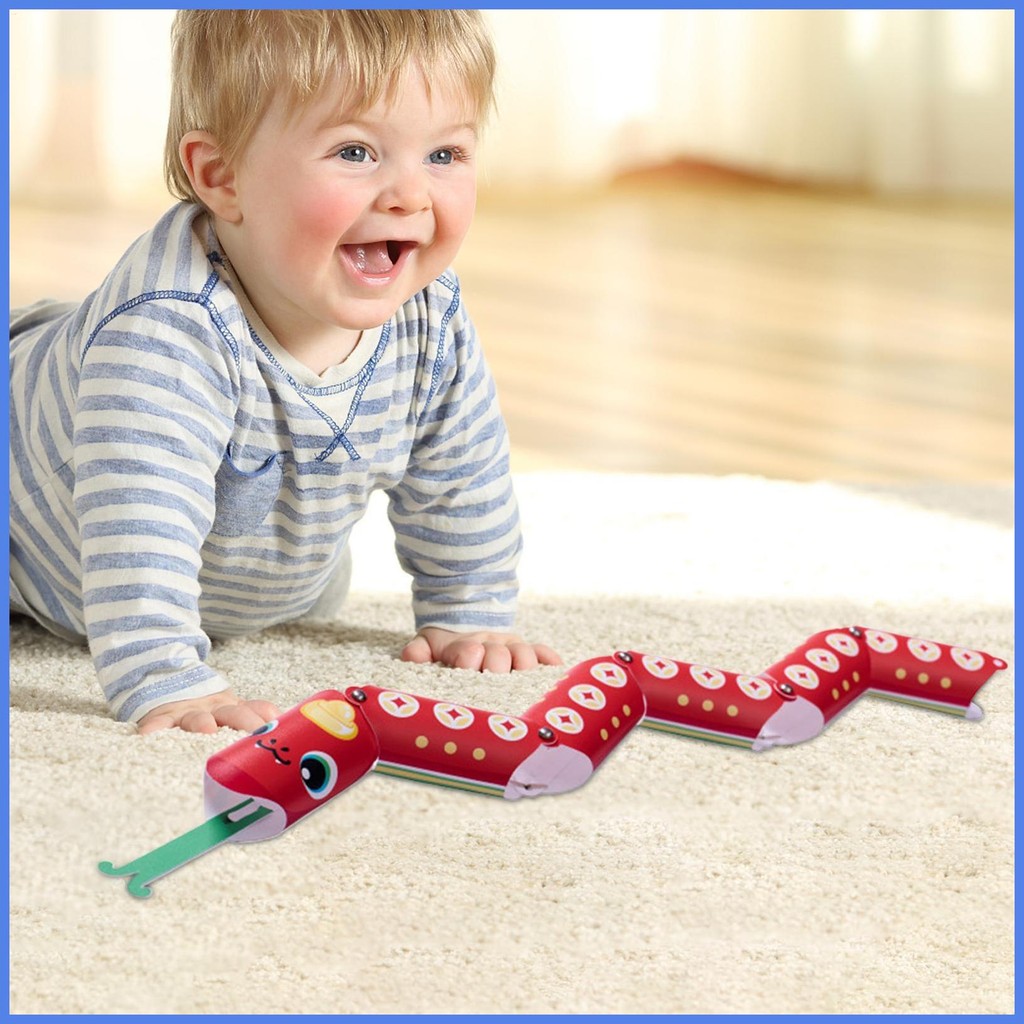 Jointed Snake Craft Year Of The Snake Flexible Toy Halloween Wiggly ...
