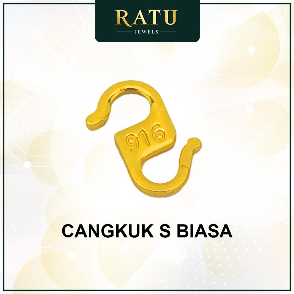 Cangkuk S Ratu Emas Vietnam Plated Hook (1 Pcs) | Shopee Malaysia