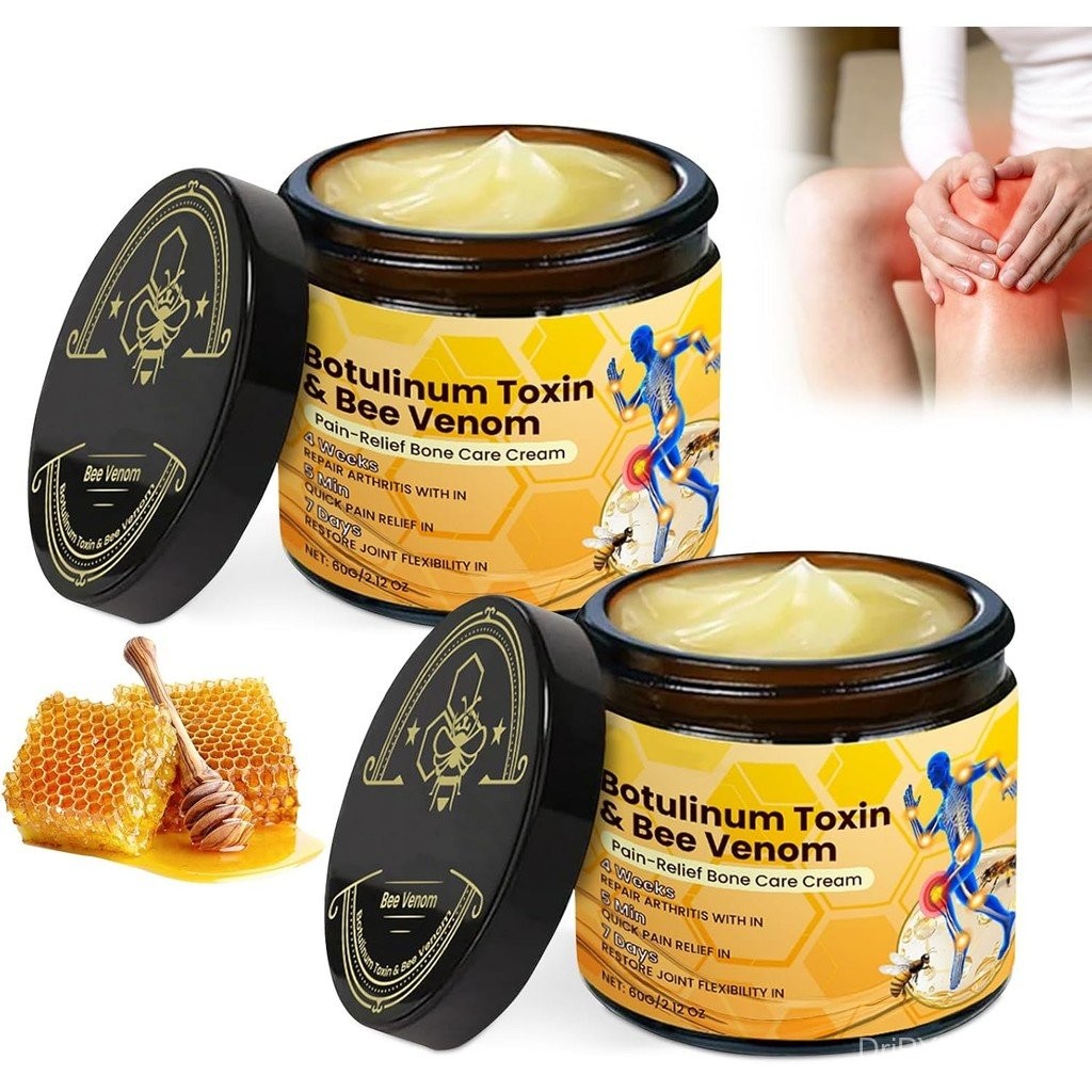 Botulinum Toxin & Bee Venom Bone Cream, Bee Venom Joint Relief Cream ...