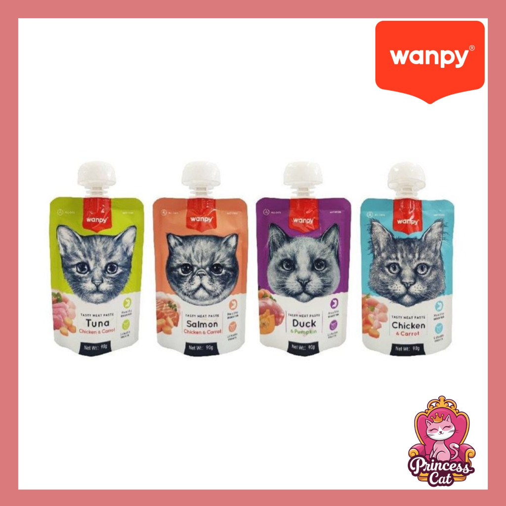 Wanpy Fresh Meat Lickable Treats 90g ( Cat ) | Shopee Malaysia