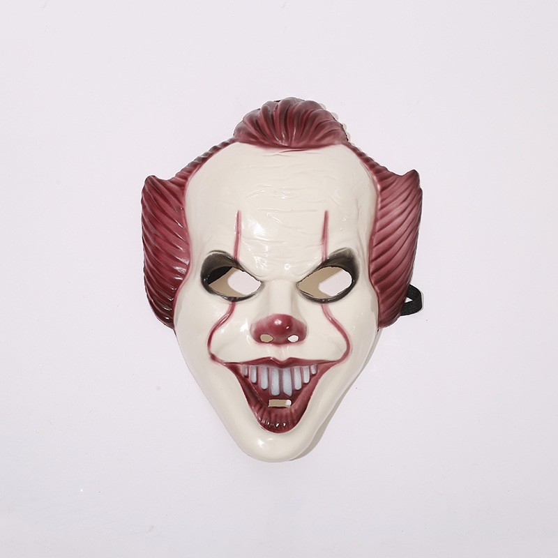 Scary Ghost Clown Mask Evil Horror Costume Party Halloween Cosplay ...