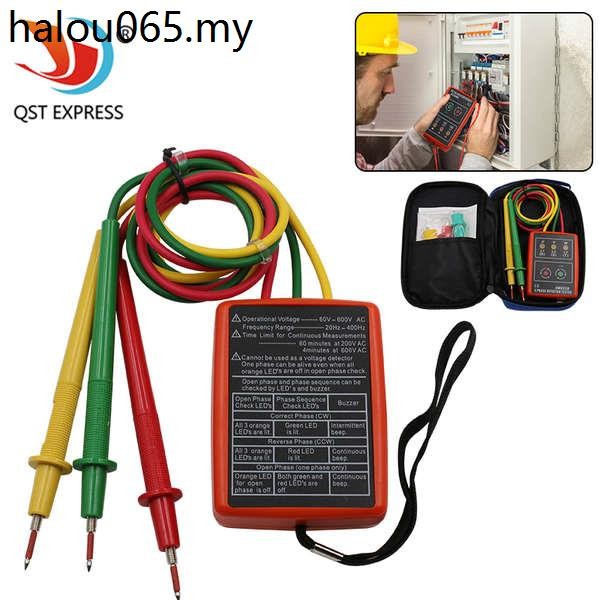 SM852B Phase Meter Current Voltage Detector Portable Three-Phase AC ...