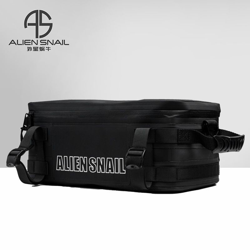 [Genuine] Alien Snail Expansion Bag Motorcycle Side Bag Large Capacity ...